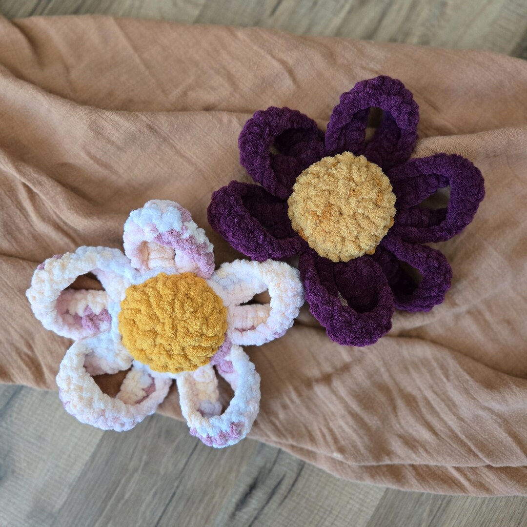 Fidget Toys | Flowers | Crochet Flower | Ready to Ship | Sensory Play ...