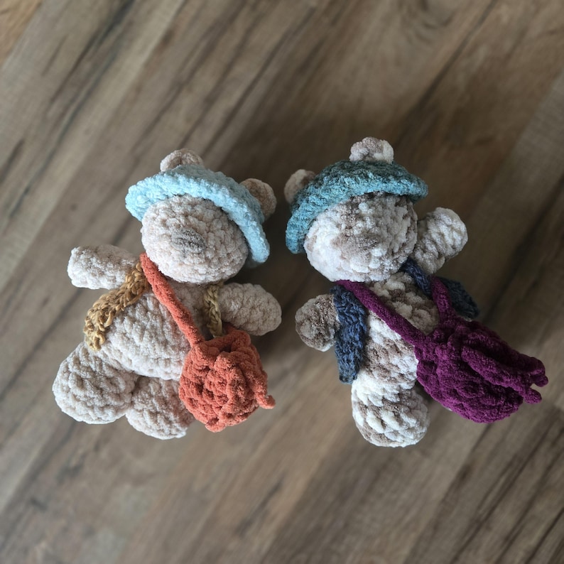 Crochet Bear Plushy | Interactive Dress-up Doll With Accessories ...