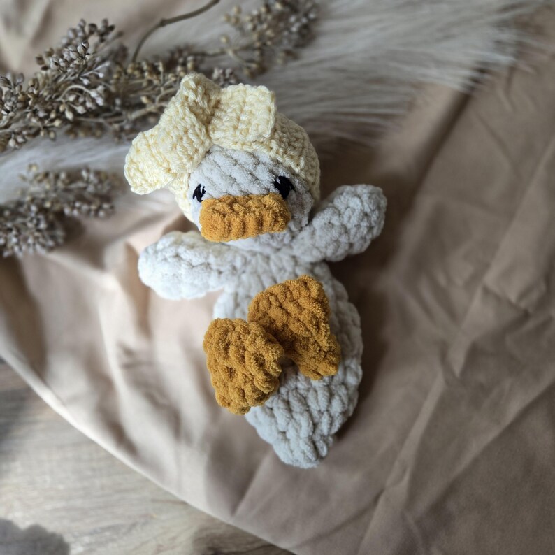 Mini Duck Snuggler, Duck Plushy, Della Duck, Baby Lovey, Gifts for Kids ...