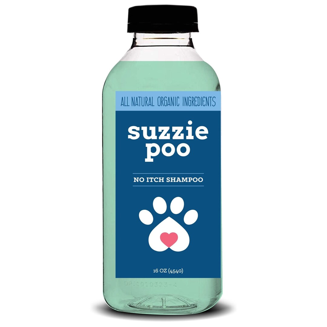 Suzziepoo is a Natural, All Organic Non Itch Shampoo for Pets. - Etsy