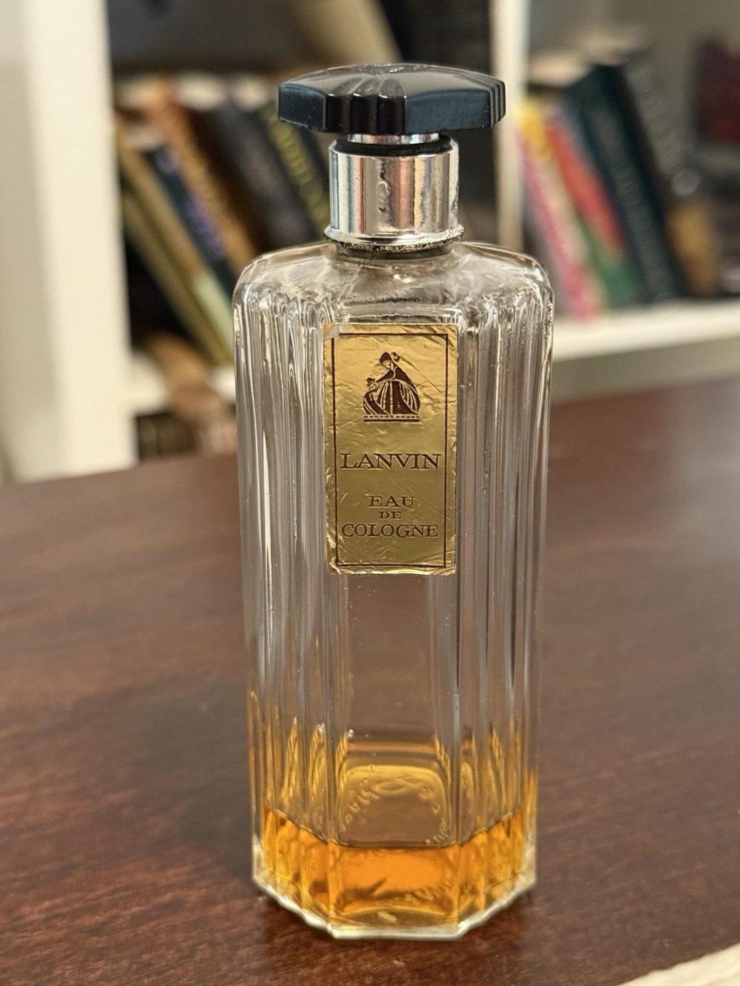 Vintage 1970s Lanvin Eau De Cologne Perfume Gold Label - Etsy