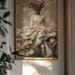 Ethereal Afrocentric Wall Art Elegant Black Woman Fantasy Portrait ...
