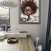 Morning Grump Coffee Humor Downloadable Oil Painting Poster Art Messy ...