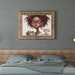 Morning Grump Coffee Humor Downloadable Oil Painting Poster Art Messy ...