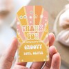 Editable Groovy Birthday Party Chip Bag Label Tan Retro Groovy Floral ...