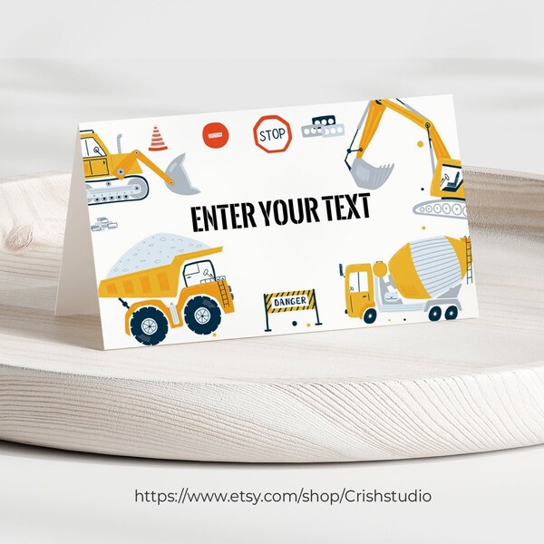 Construction Party Food - Etsy