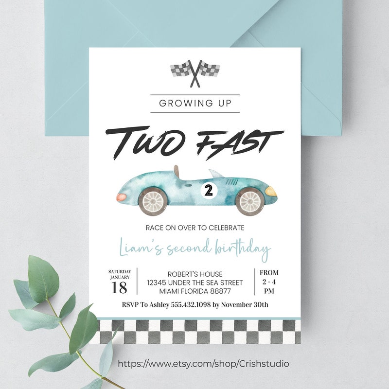 Two R Birthday - Etsy