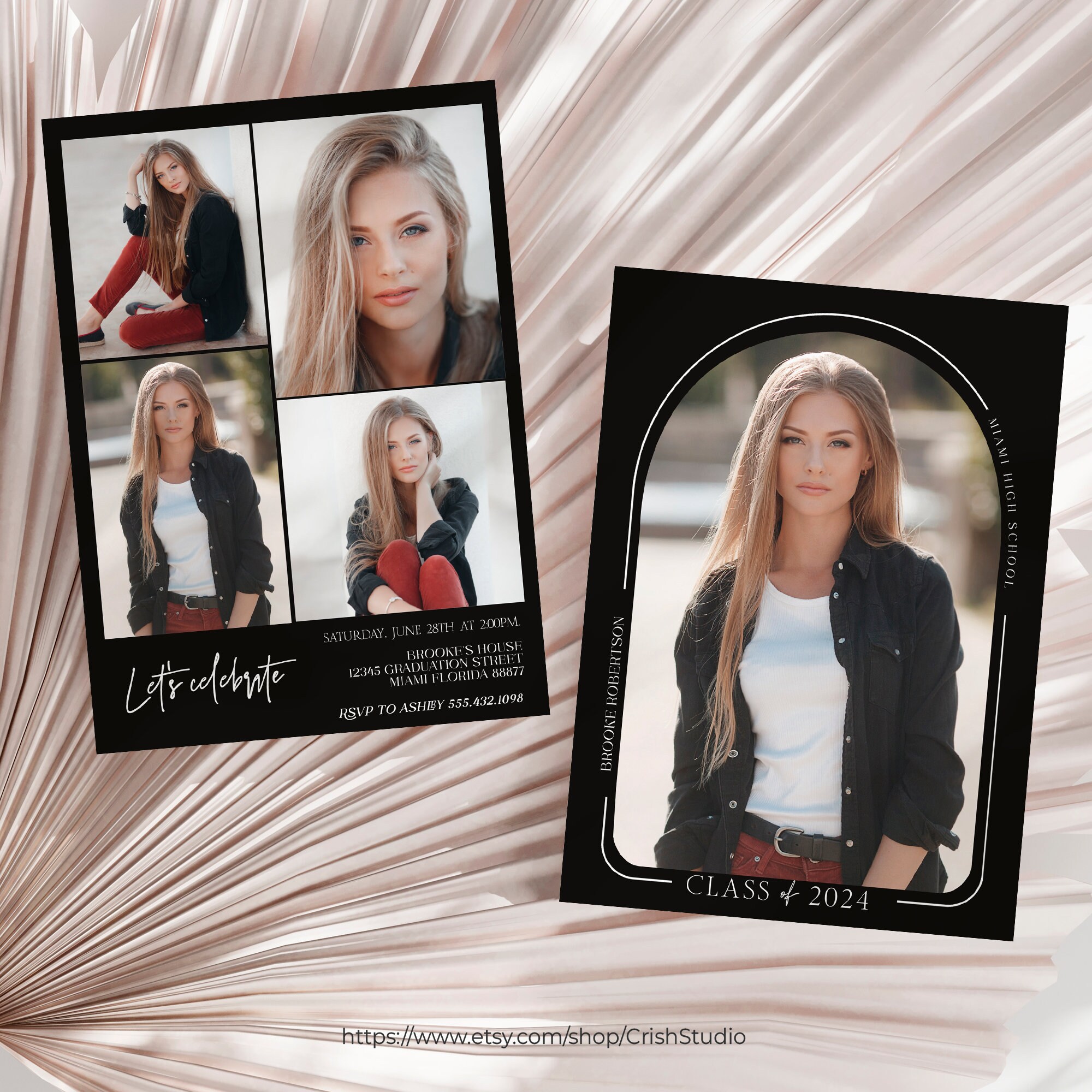 Digital Graduation Invitation Graduation Party Invitation Graduation ...