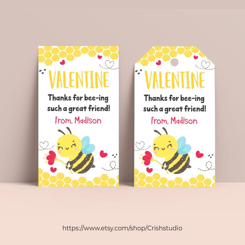 Editable Classrooms Valentine Gift Tags Valentine Tags Valentines Day ...