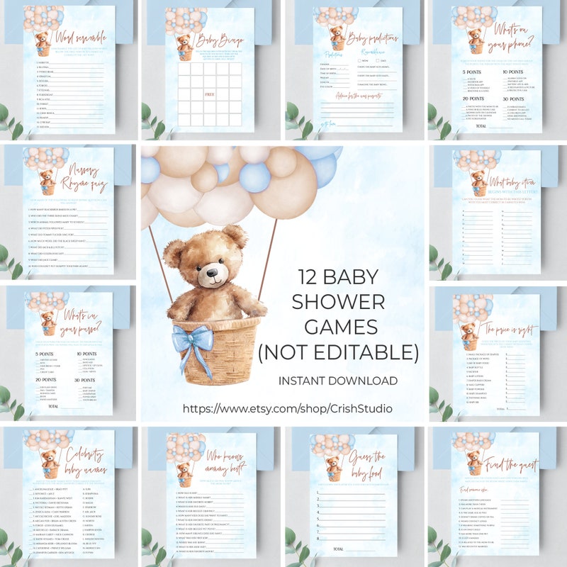 Teddy Bear Baby Shower - Etsy