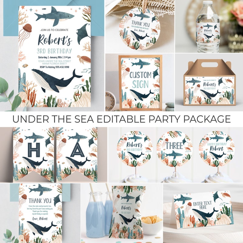 Under the Sea Favors - Etsy