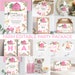 EDITABLE Birthday Favor Tags Farm Birthday Party Farm Party Decor Pink ...