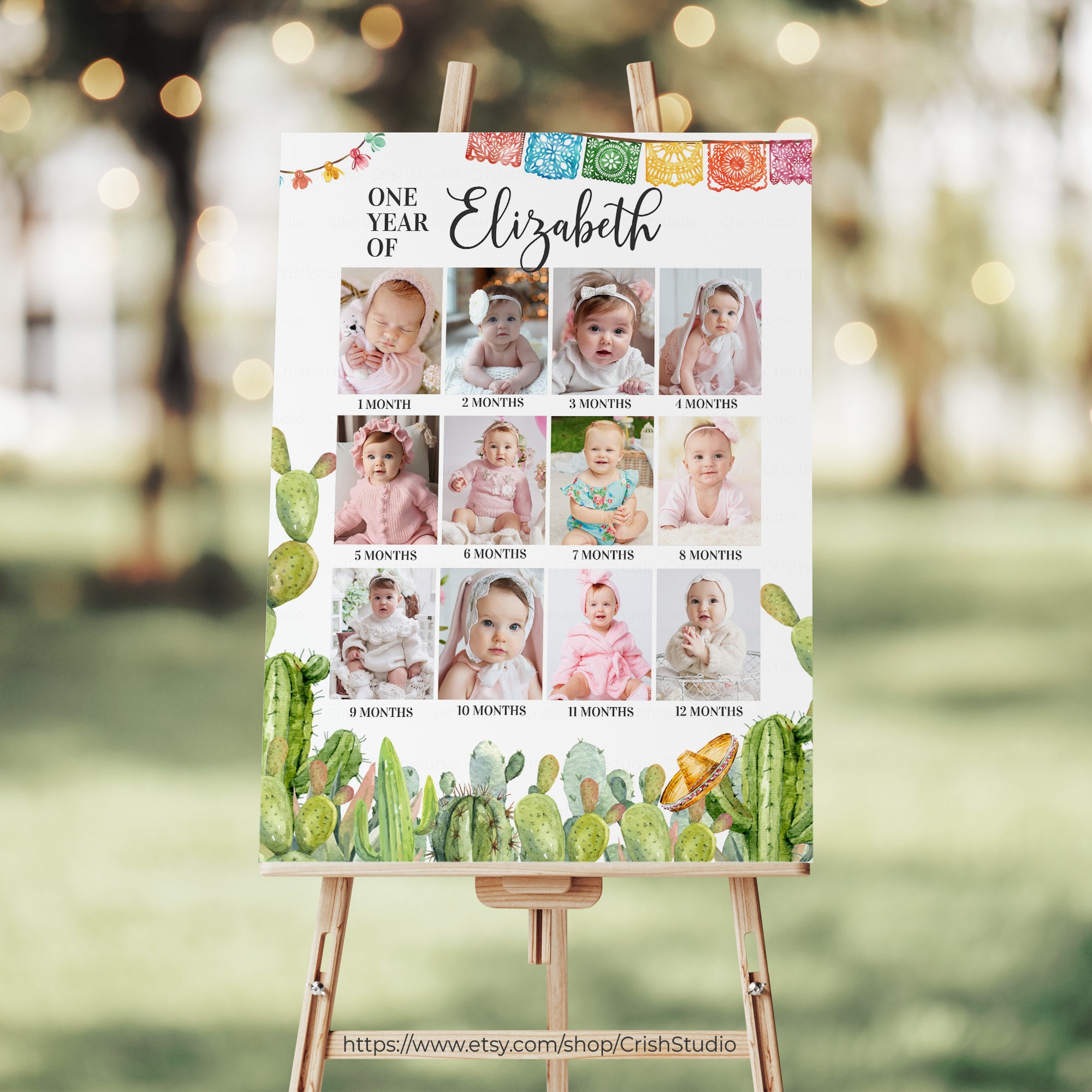 EDITABLE First Fiesta Welcome Sign Birthday Sign Fiesta Party - Etsy