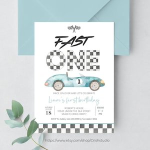 EDITABLE Fast One Welcome Sign Fast One Birthday Birthday Welcome Sign ...