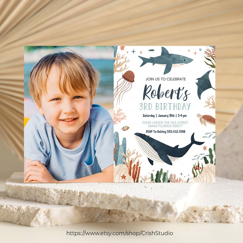 Birthday Ocean Themed Decorations - Etsy