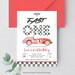 EDITABLE Fast One Birthday Party Signs Racecar Welcome Sign - Etsy