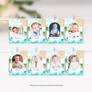 The Big One Birthday Thank You Card Editable Greeting Card the Big One ...