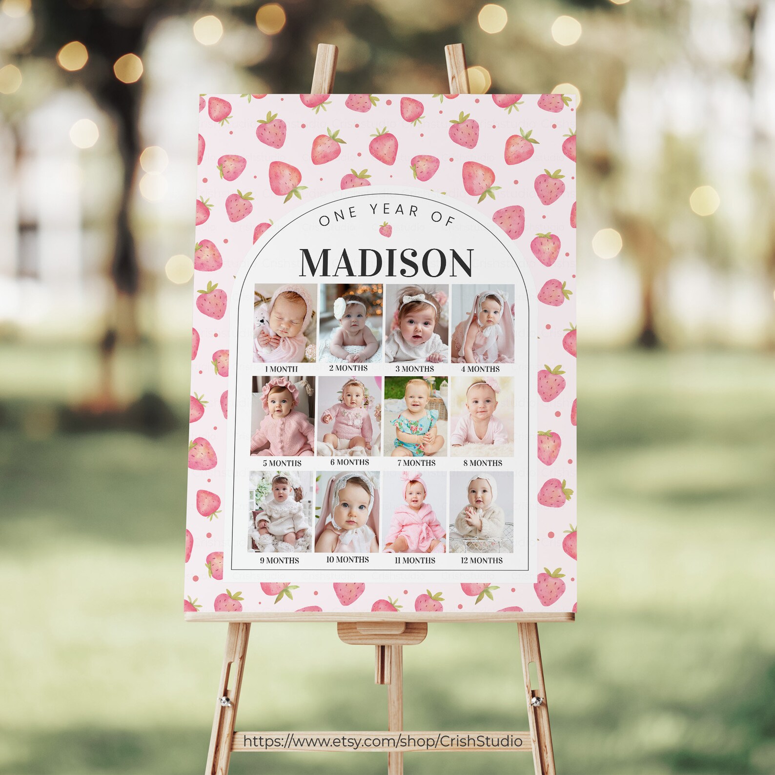 Berry First Birthday Chip Bag Strawberry Birthday Editable Chip Bag ...