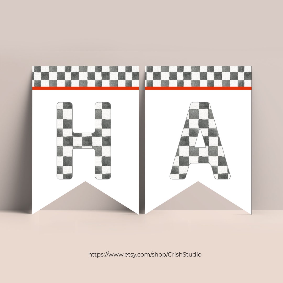 EDITABLE Two Fast Banner Birthday Banner Two Fast Birthday Race Car ...