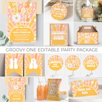 Printable Groovy Birthday Party Decor Groovy Tattoo Station Table Sign ...