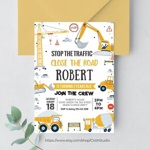Editable Construction Chip Bag Label Template Dump Truck Party Labels ...