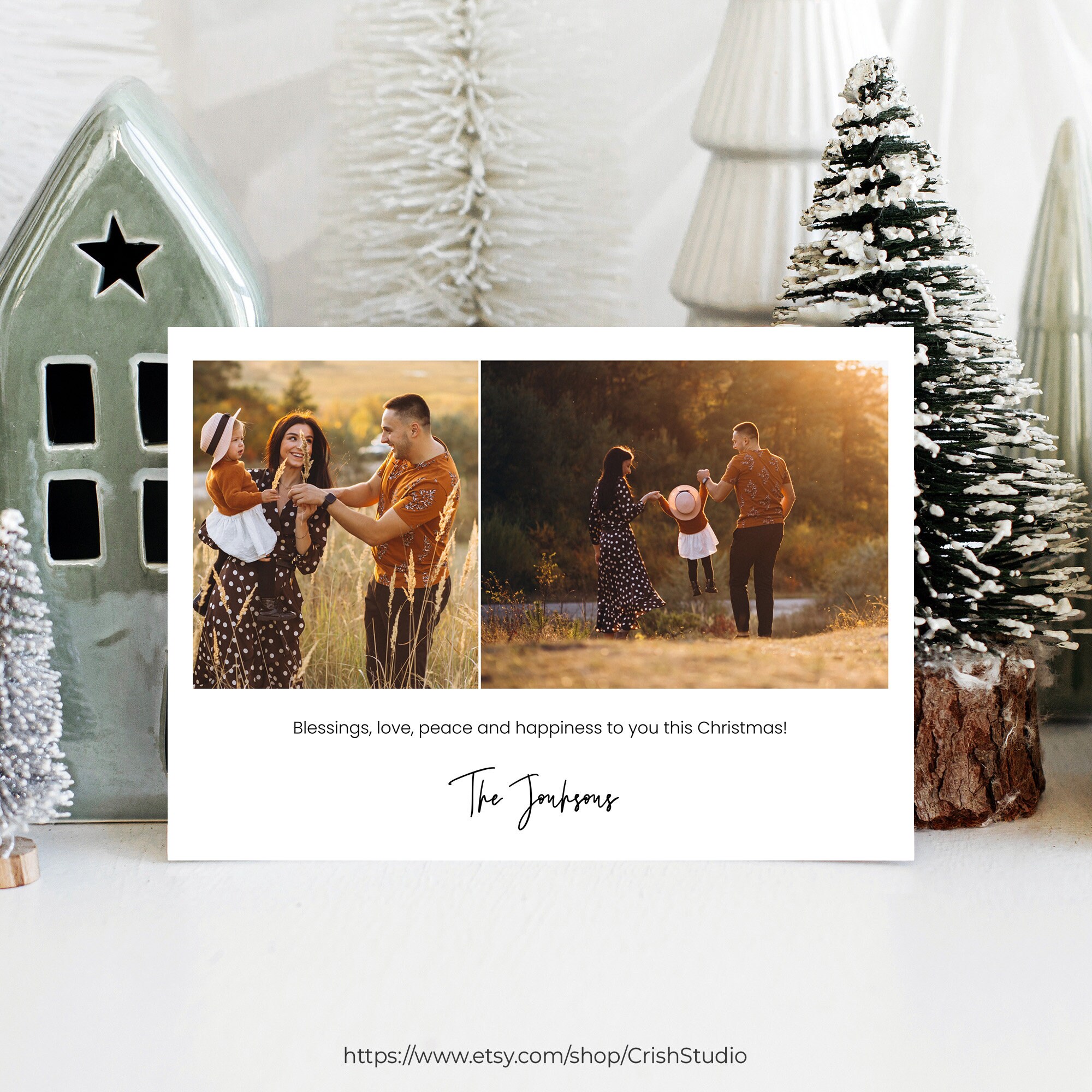 Christmas Cards Custom Photo Christmas Cards Printable Christmas Cards ...