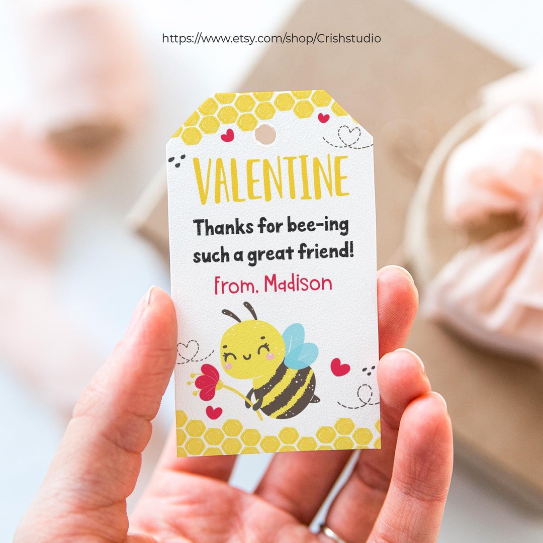 Editable Classrooms Valentine Gift Tags Valentine Tags Valentines Day ...