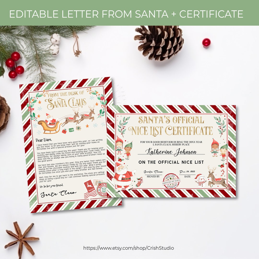 Elf Printable Kit Elf Arrival Letter Elf Letters Elf Welcome Letter Elf ...