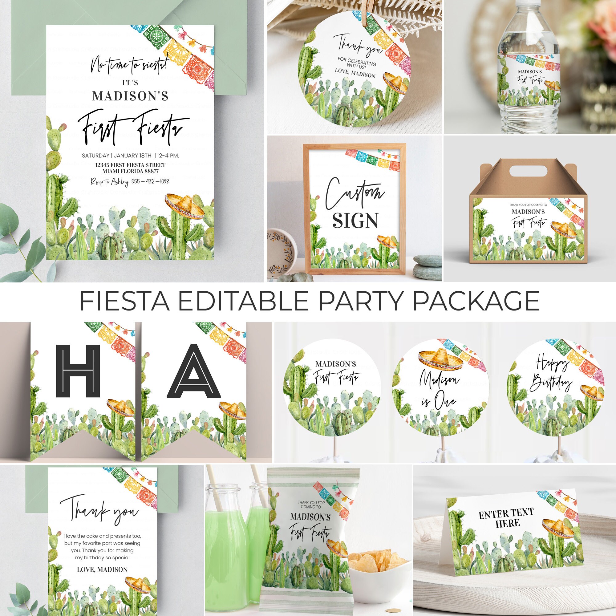 EDITABLE First Fiesta Candy Bar Candy Bar Wrapper Chocolate - Etsy