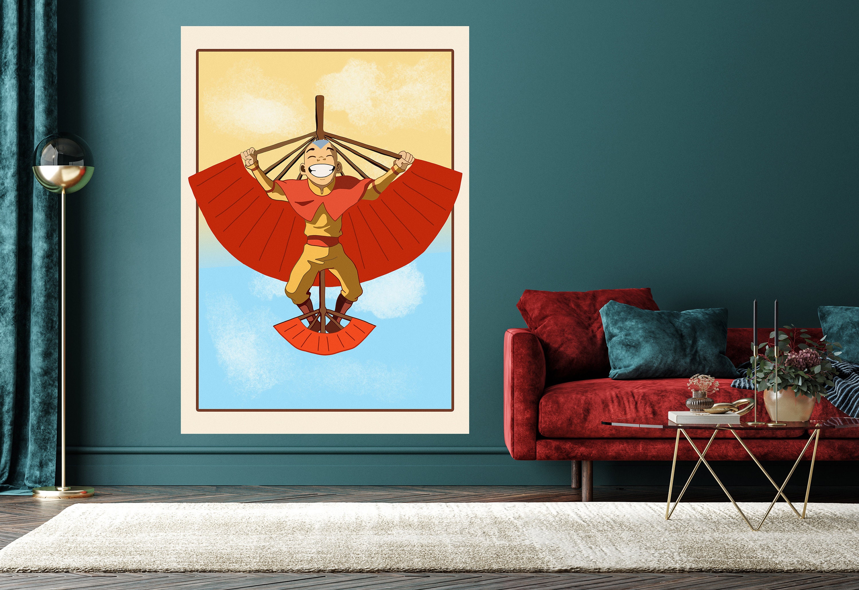 ATLA Glider Poster - Etsy