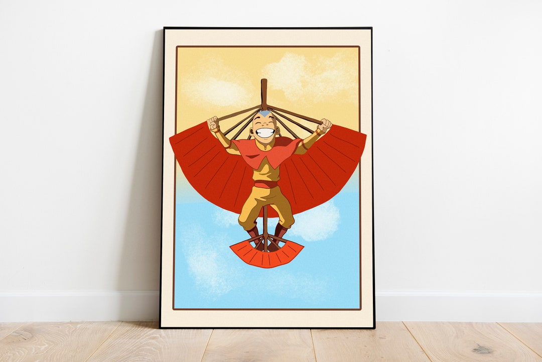 ATLA Glider Poster - Etsy