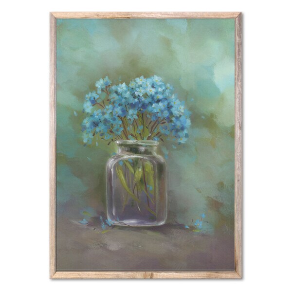 Forget Me Not Art - Etsy