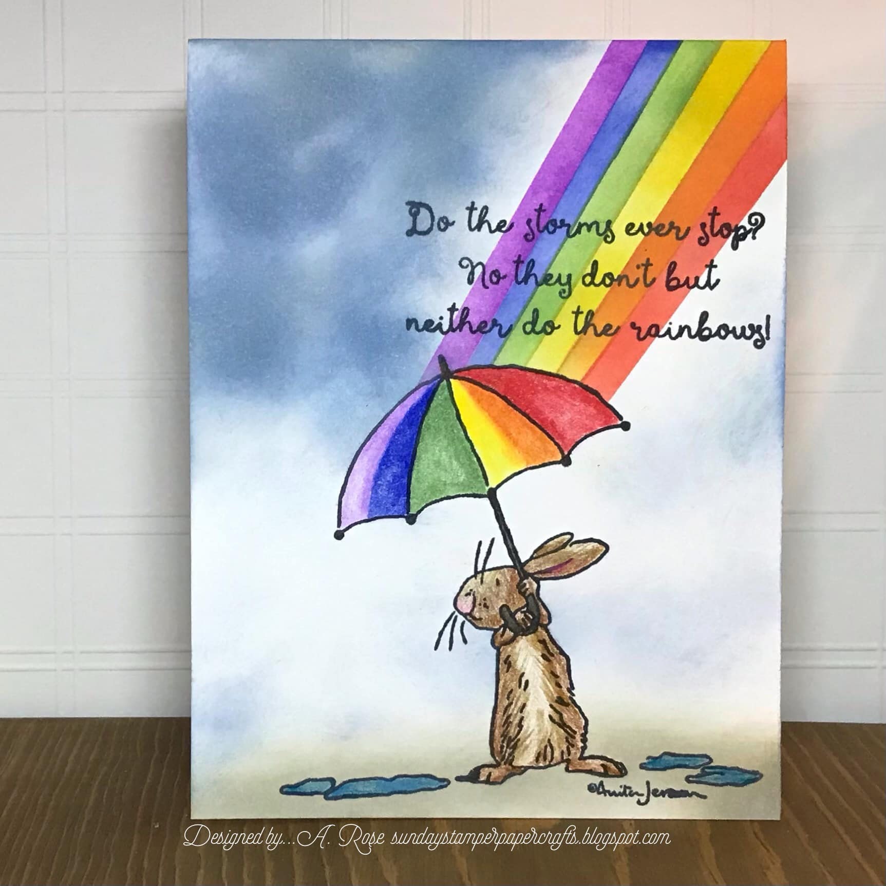 AJ395 Anita Jeram All Weather Friend Clear Stamps by Colorado Craft ...