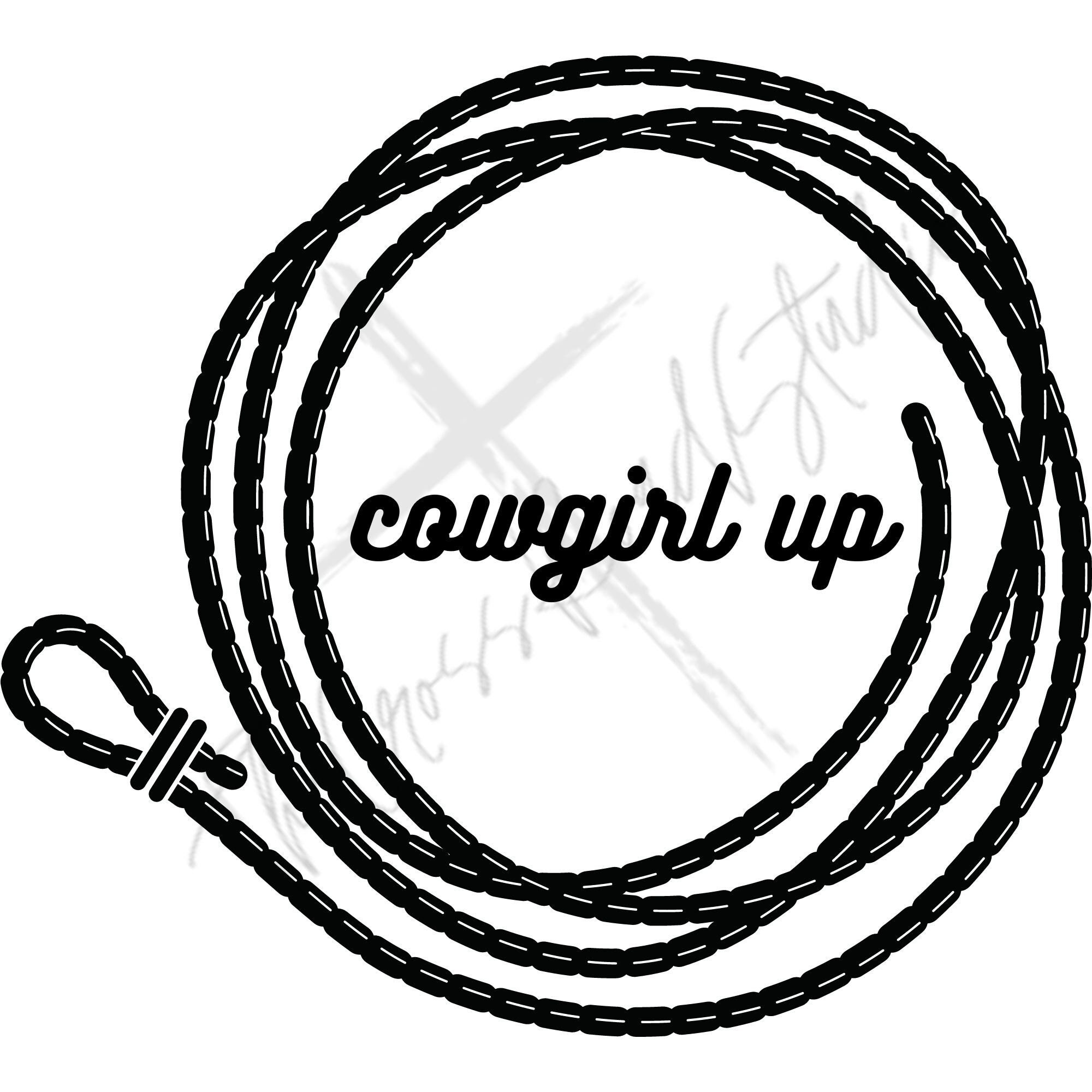 Cowboy Rope Silhouette