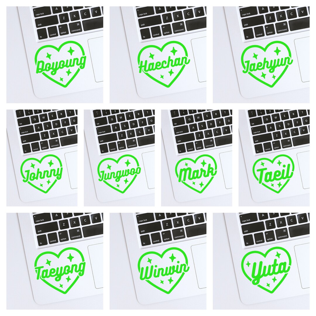 NCT 127 Nctzen Decal KPOP Lightstick Decal Doyoung Haechan Jaehyun ...