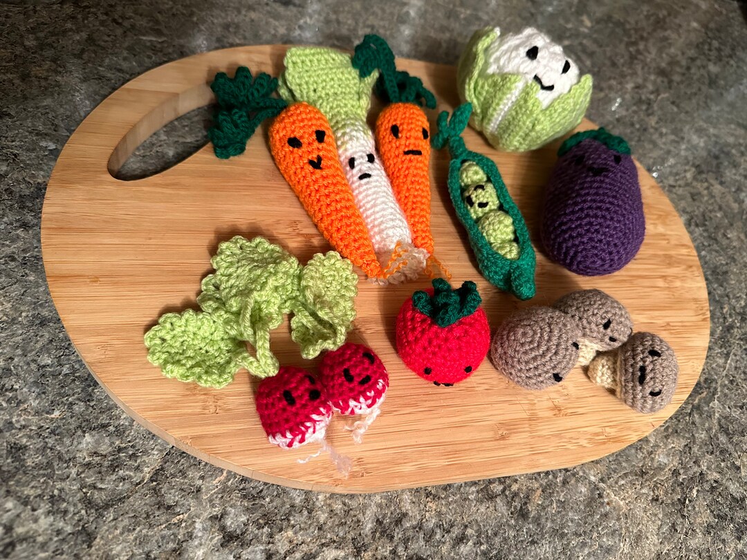Crochet Vegetables - Etsy