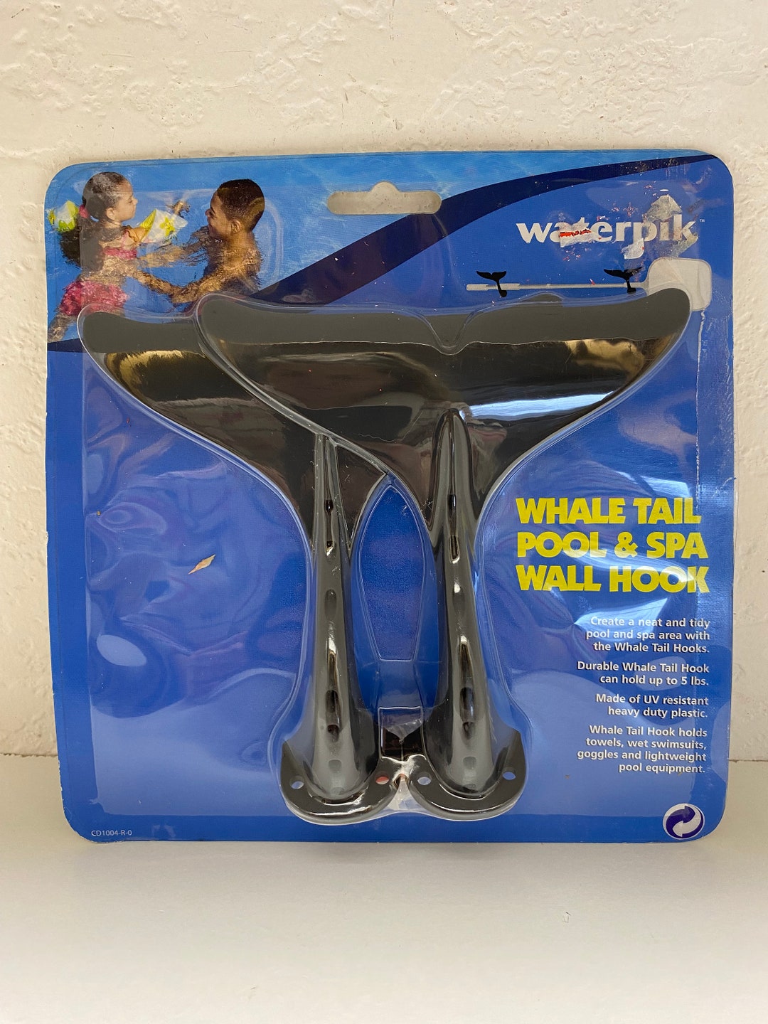 Vintage Set of Two Waterpik Whale Tail Hooks Pool Room/beach House - Etsy