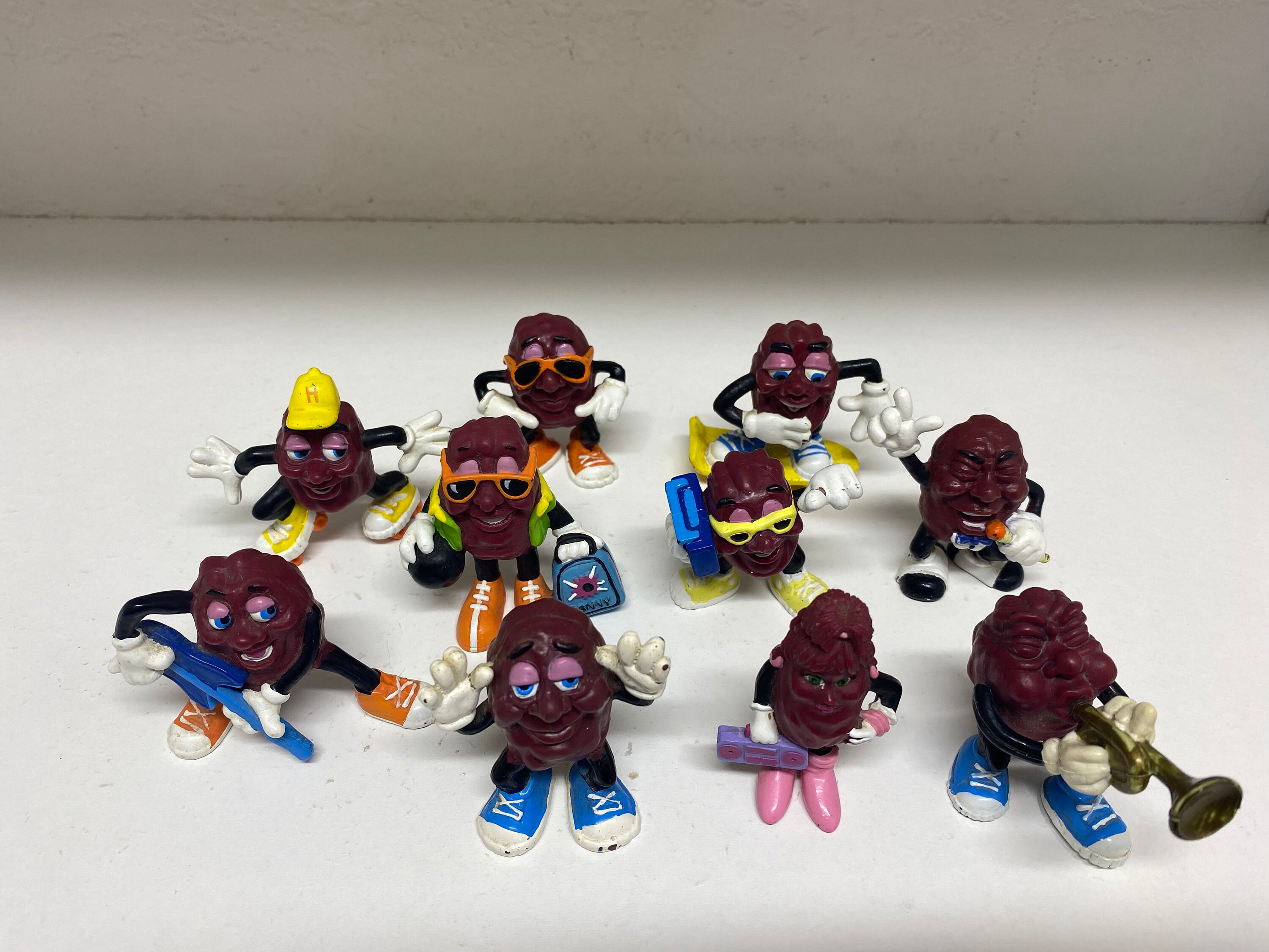 Vintage Hardee’s California Raisins Lot of Ten - Etsy