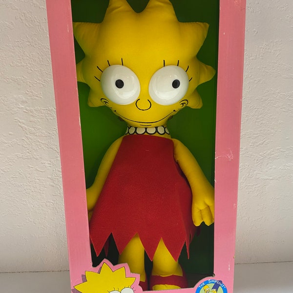 Lisa Simpson Plush - Etsy