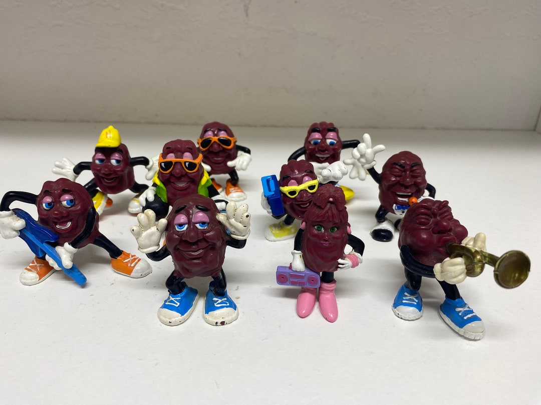 Vintage Hardee’s California Raisins Lot of Ten - Etsy