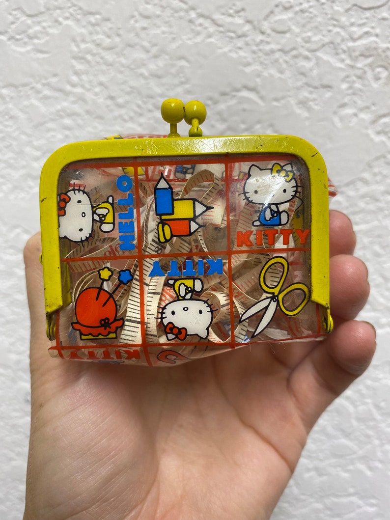 Vintage 1975 Sanrio Hello Kitty Sewing Bag/kit - Etsy Canada