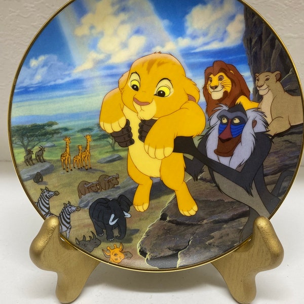Lion King Plate - Etsy