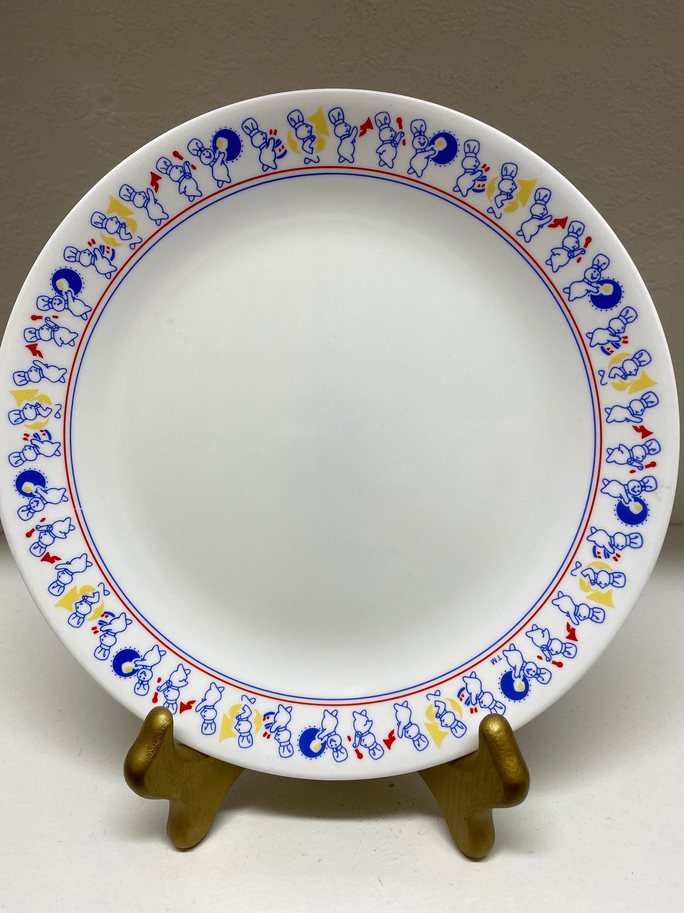 Corelle Pillsbury Doughboy Dining Plate 1991 10.25 Inches - Etsy