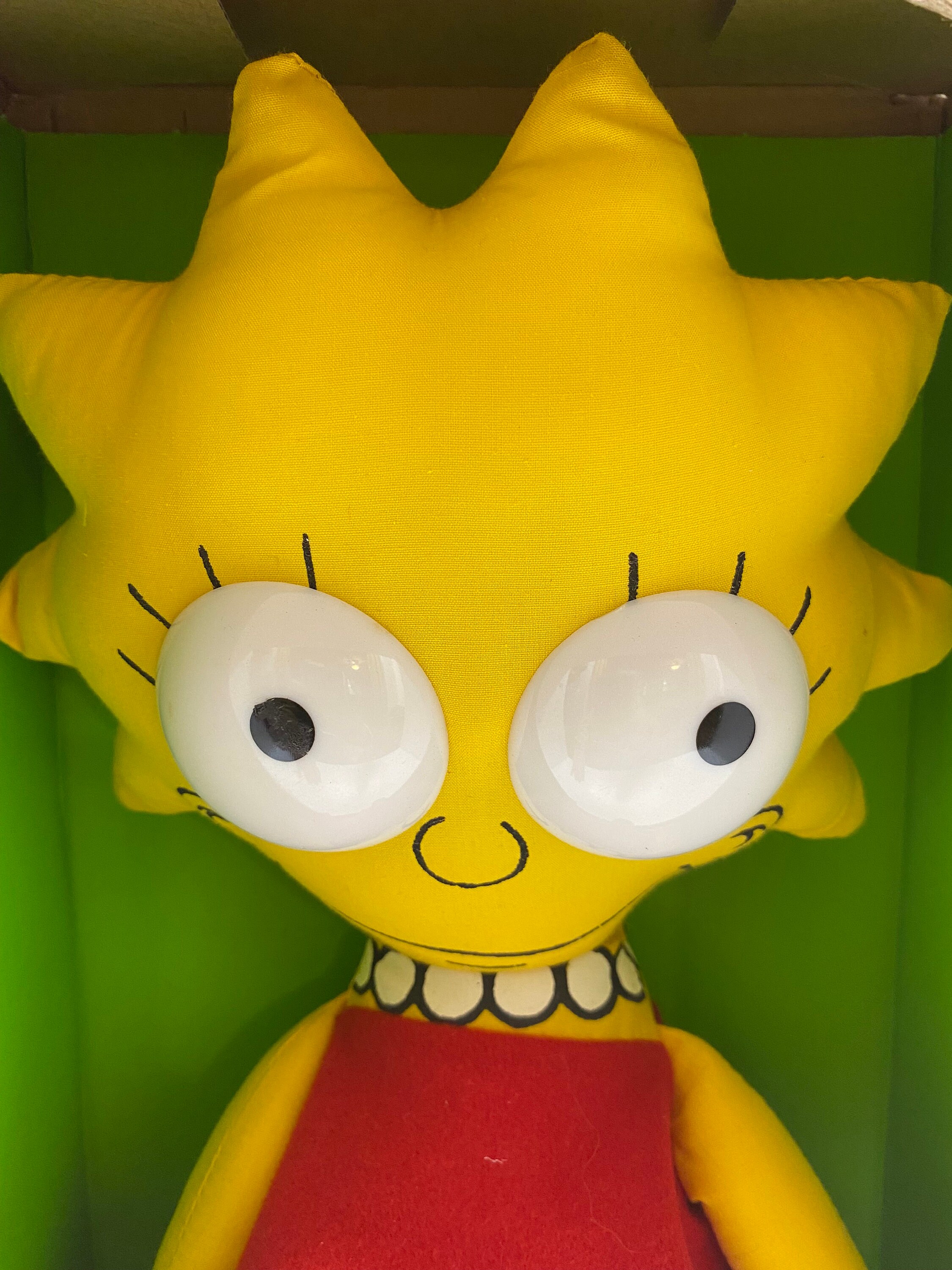 Lisa Simpson 16 Inch Rag Doll by Dandee 1990 - Etsy