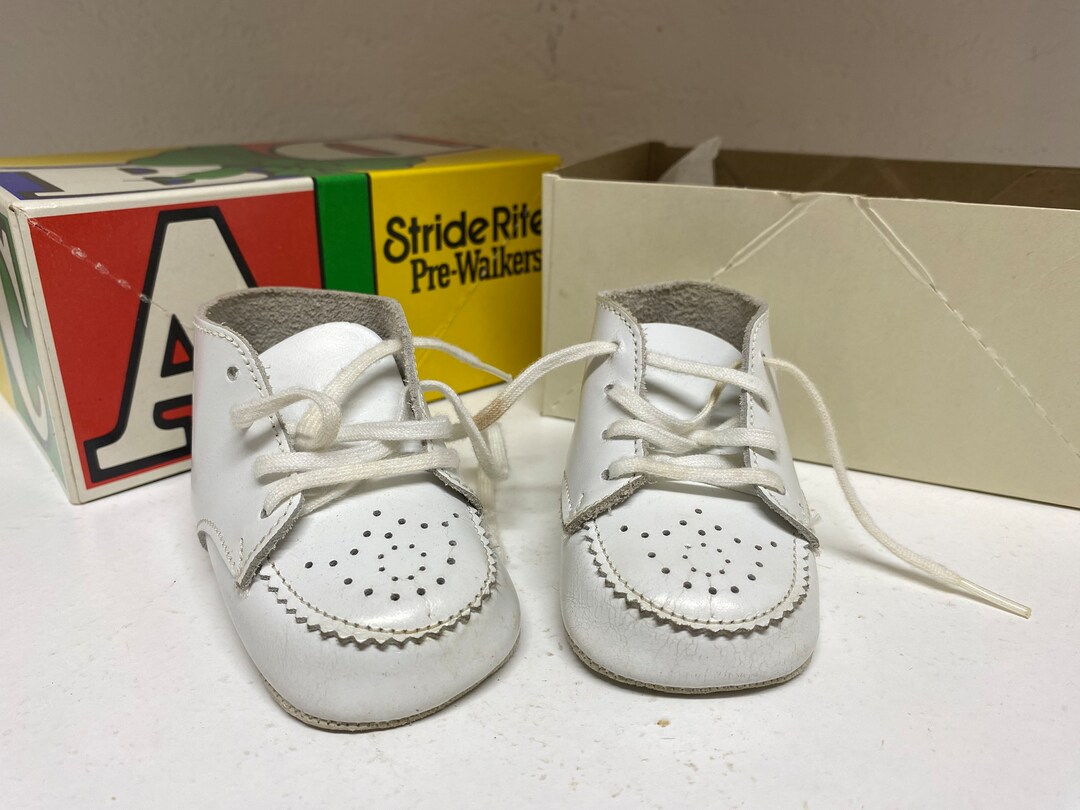 Vintage Stride Rite Pre-walkers With Box - Etsy