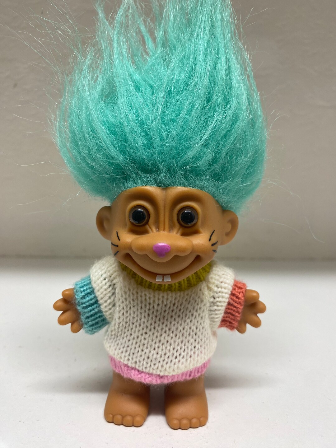 Russ Easter Bunny Troll Doll - Etsy