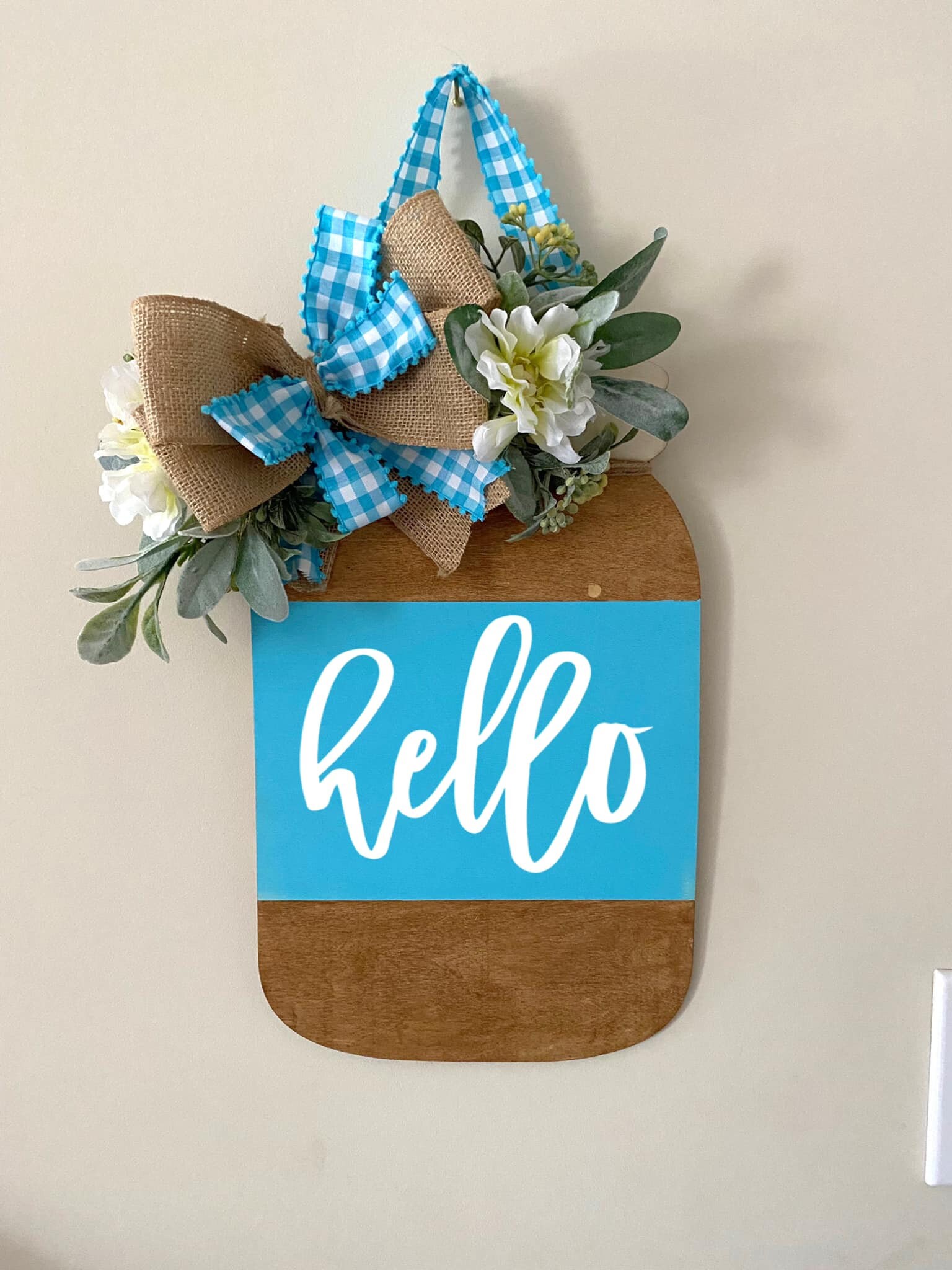 Mason Jar Sign - Etsy