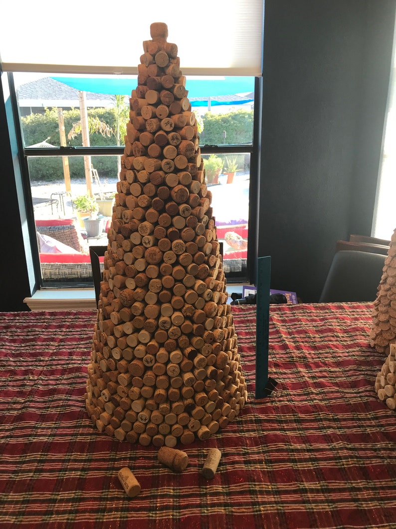 Wine Cork Christmas Tree 29 - Etsy