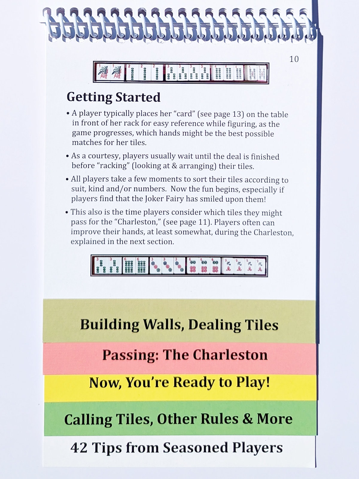 Let’s Play Modern American Mah Jongg! A Flipbook Reference Guide - Etsy