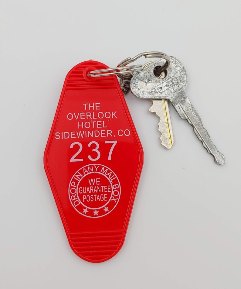 The Shining /'room 237'/OVERLOOK HOTEL KEYCHAIN/ Vintage Inspired Key ...